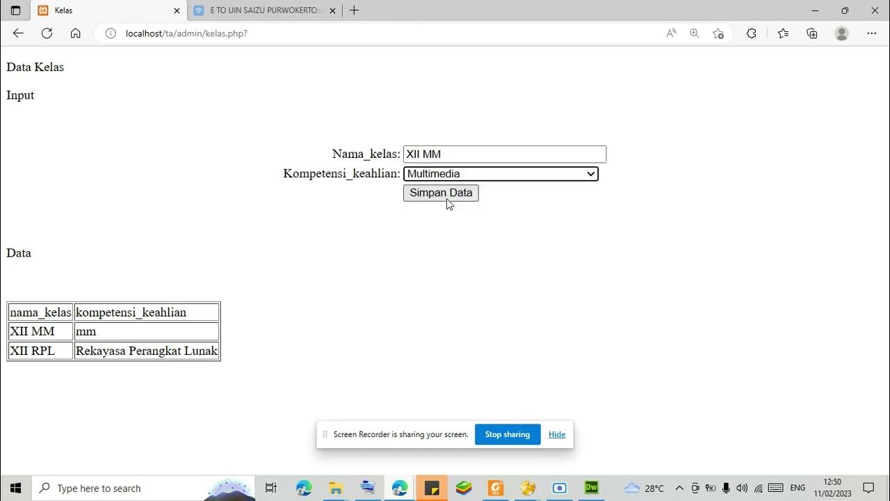 Input Edit Delete Dreamweaver CS6 - YouTube