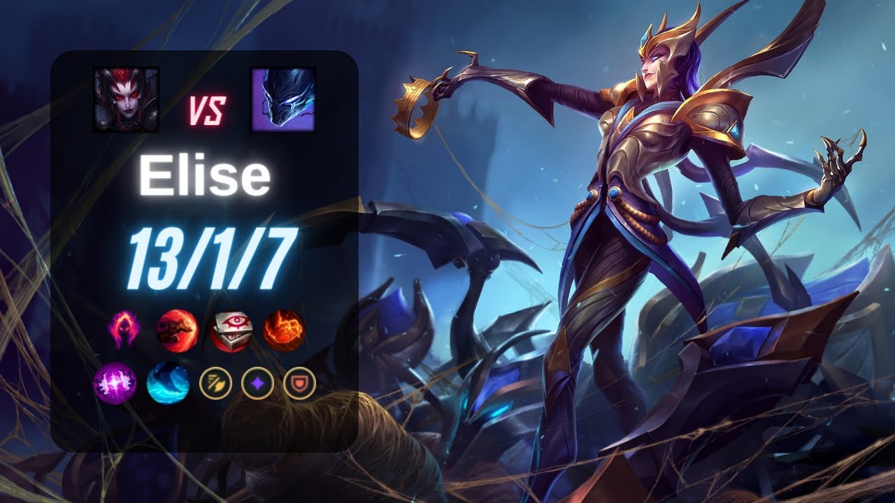 Elise Jungle vs Nocturne - EUW LoL Challenger 13.13 - YouTube