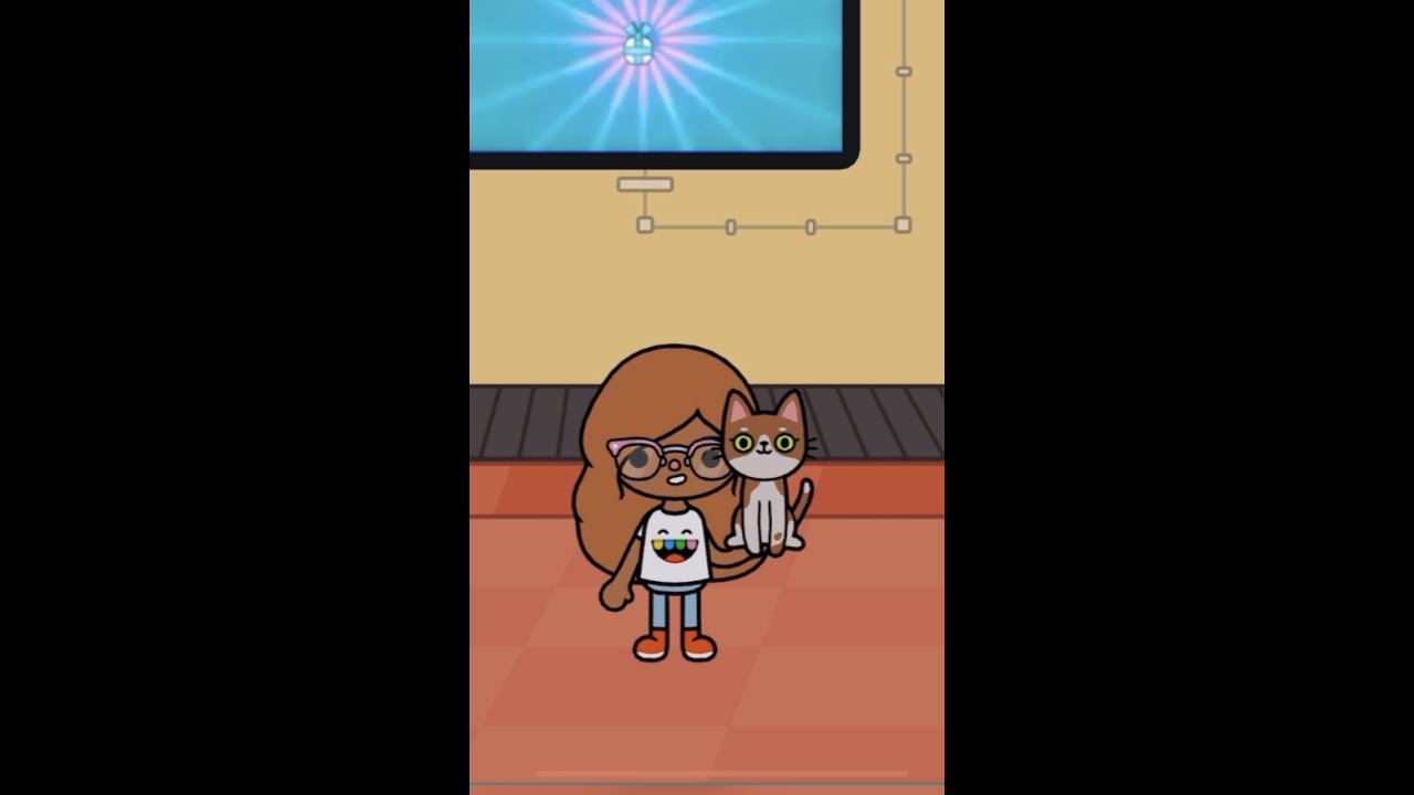 A lovely 🥰 CAT 🐈 for free Friday Gift 🎁 / Toca Life World 🌎 / Happy ...