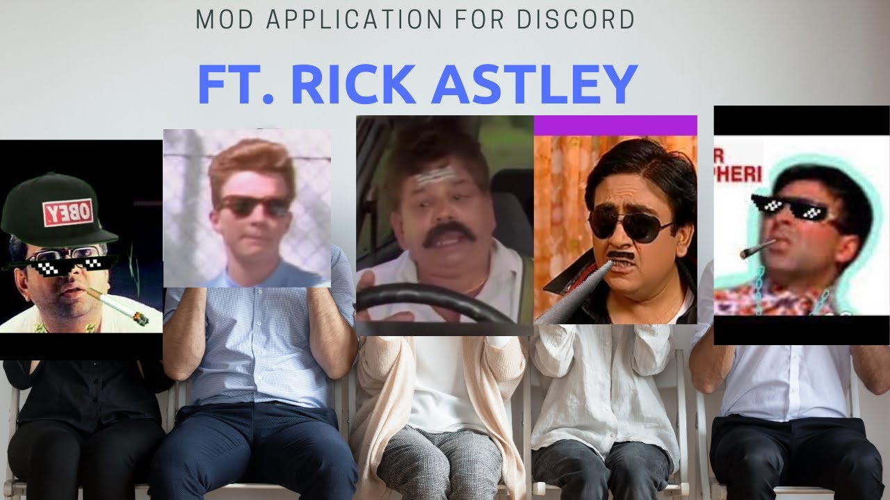 Mod Application Interview for Discord Server ft. @Rick Astley ...