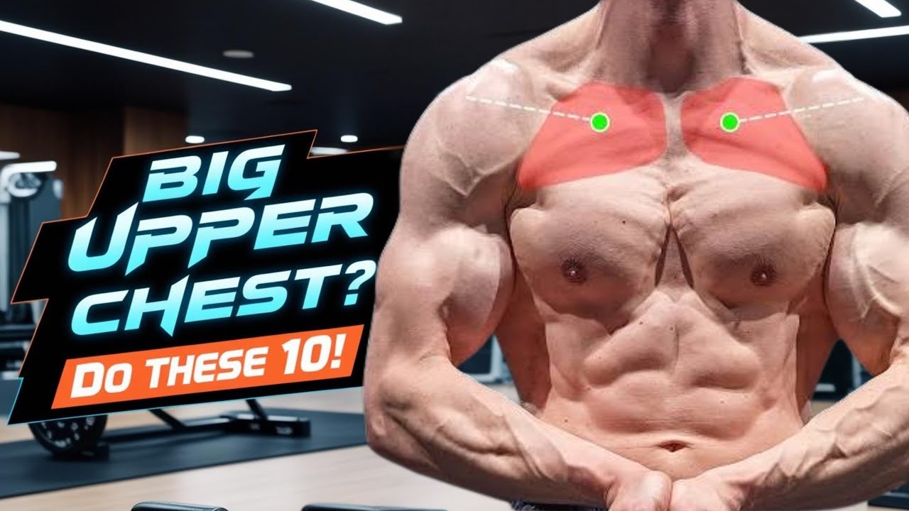 Big Upper Chest? Do These 10! - YouTube