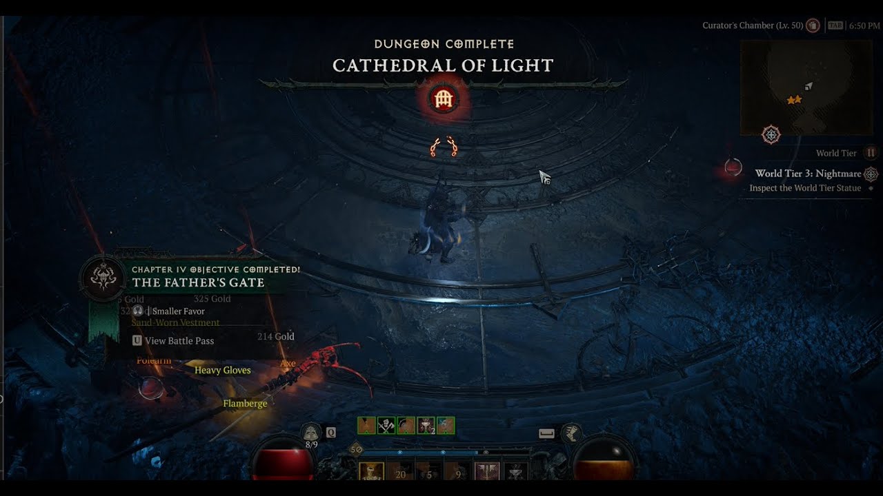 Diablo 4, Cathedral Of Light, Capstone Dungeon Run, Barbarian, Season 1 ...