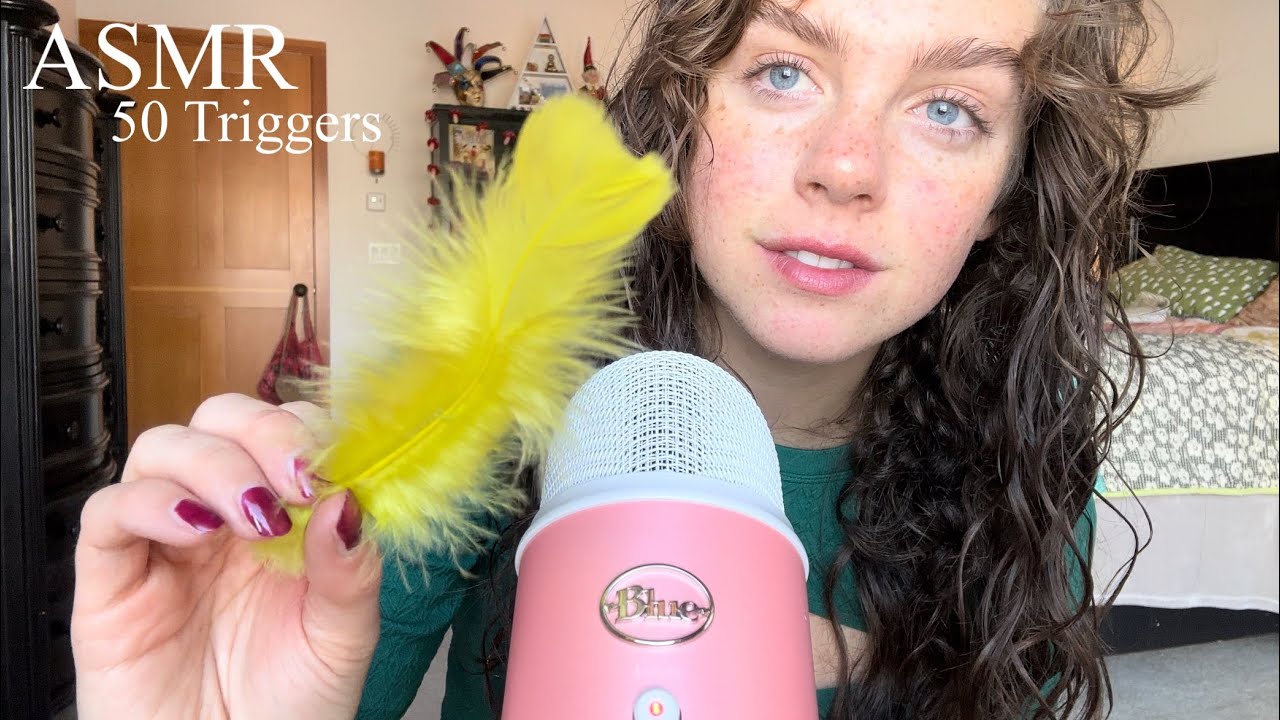 ASMR 50 Random Triggers (Speed ASMR!) - YouTube