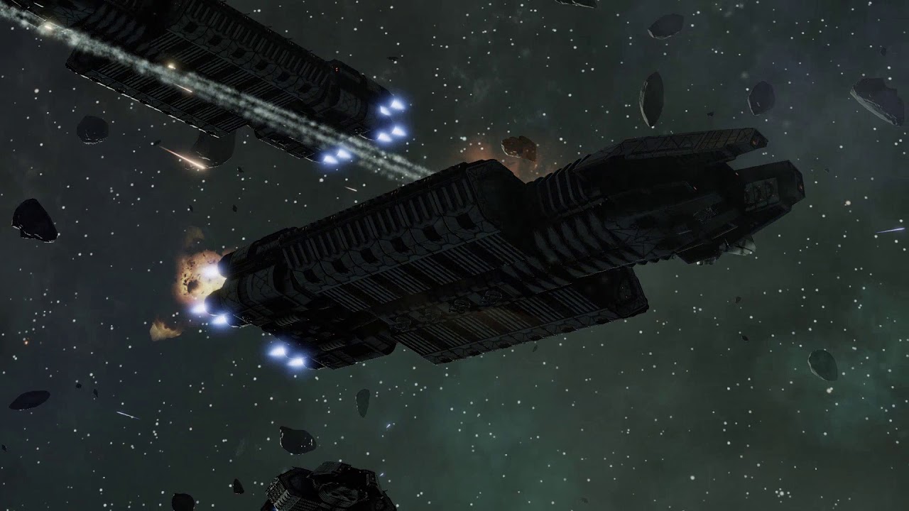 Battlestar Galactica Deadlock - Heavy Gunship Cylon fleet vs Colonial ...