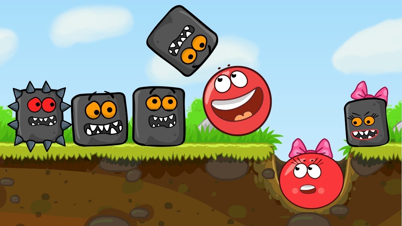 Red Ball 4 New Animation . All parts of cartoons . adventure 2019 ...