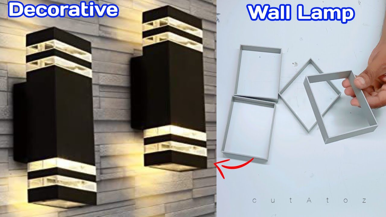 Modern Simple LED Wall Lamp | Up down Background Wall light LED ...