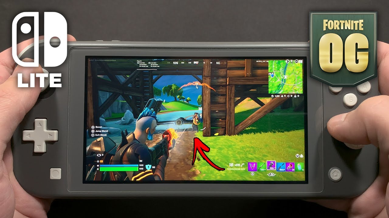 Fortnite OG on Nintendo Switch Lite #613 - YouTube