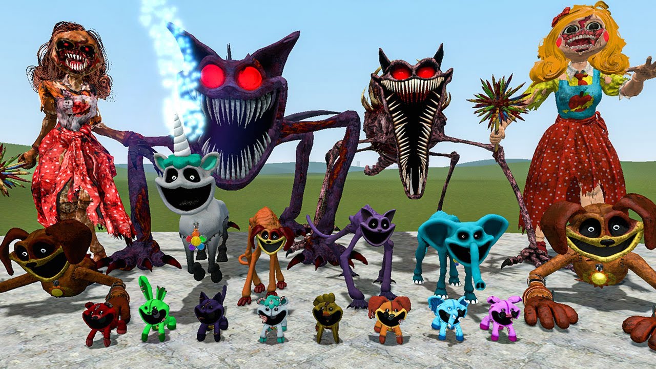 BIG HOLE NIGHTMARE SNIDEY SPIDEY GREY CRAFTYCORN FROG BEAR POPPY ...