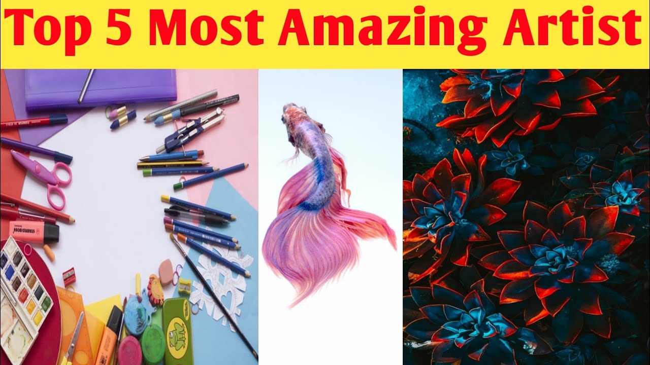 Top 5 Most Amazing Artist in The world/#SecretTv - YouTube