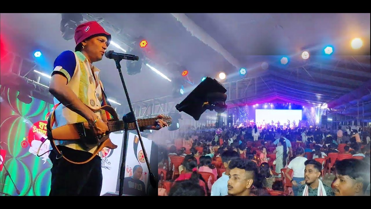 Jubin Gurg live concert in Guwahati khanapara #jubin #Assam #live - YouTube