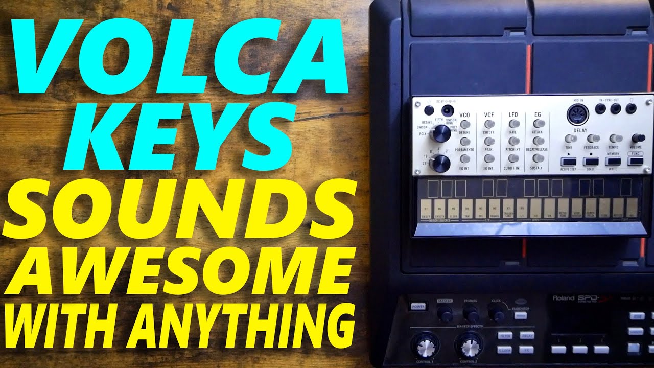 Volca Keys Sounds Awesome with Anything! - YouTube