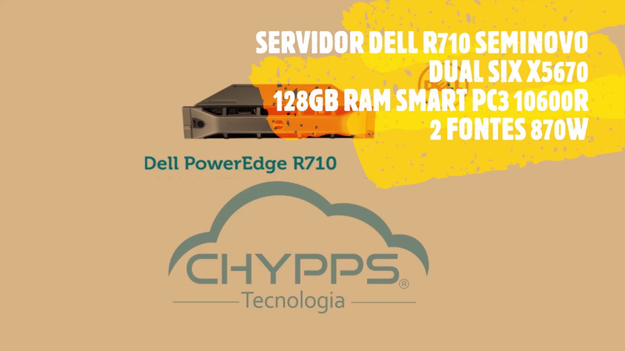 Servidor Dell PowerEdge R710 - YouTube