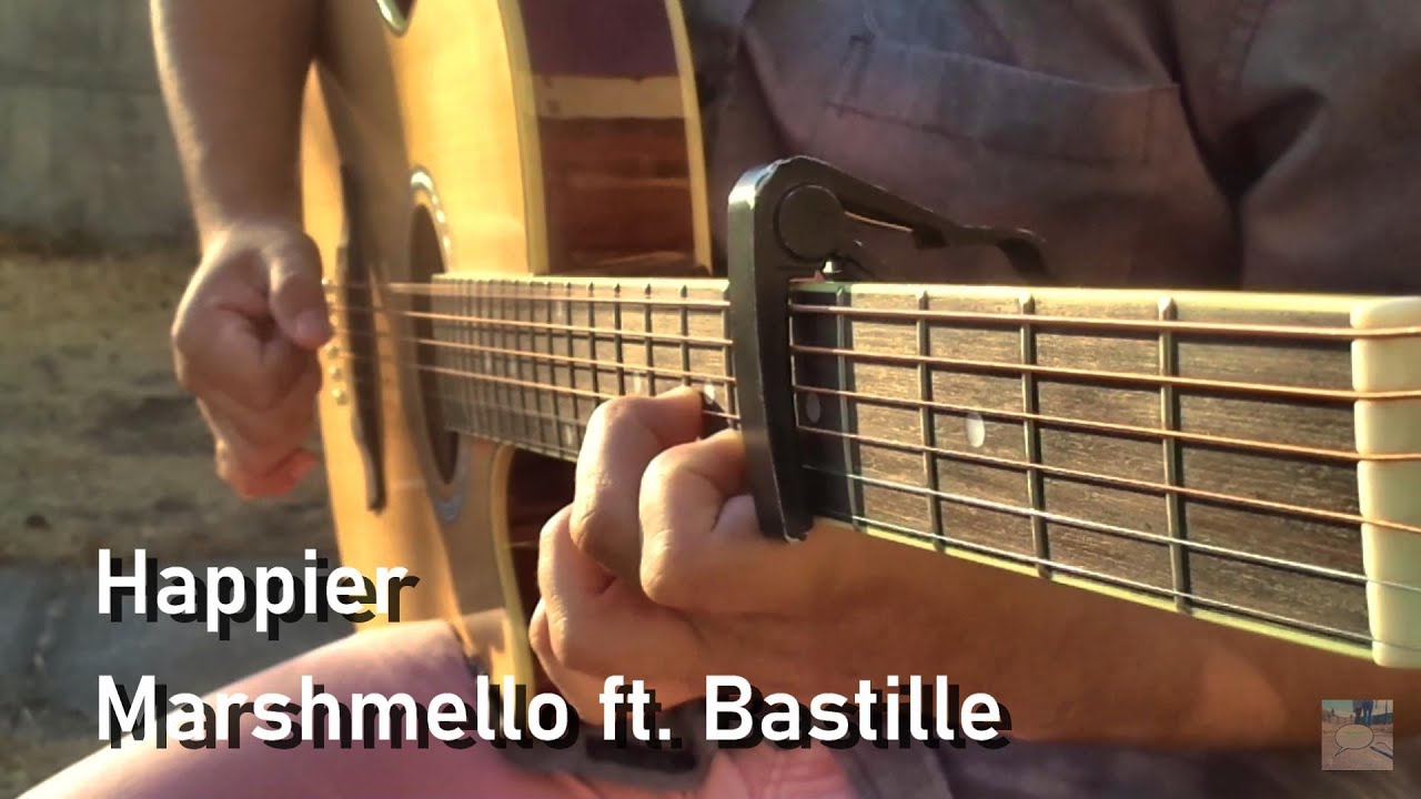 {FREE TAB} Happier-Marshmello ft. Bastille- Fingerstyle cover (TAB by ...