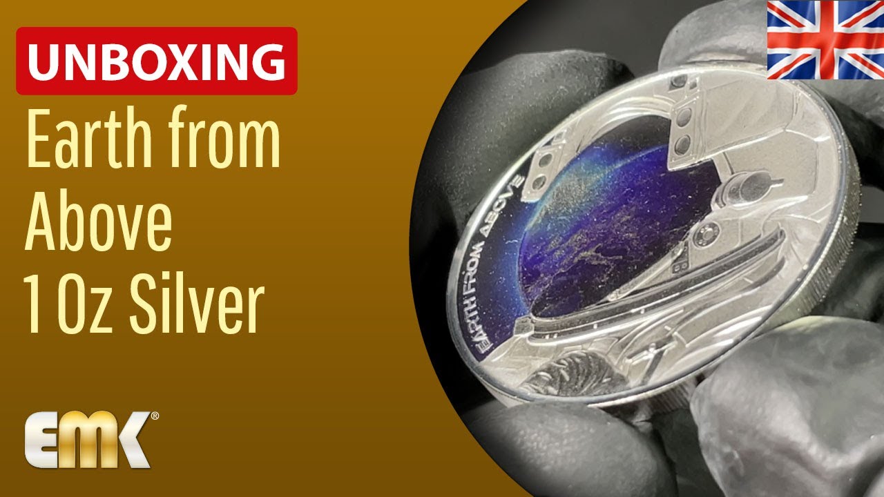 Coin of the month Unboxing: Earth from Above 1 Oz Silver Proof in Color ...