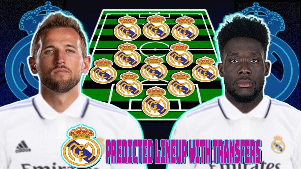 Real madrid Predicted Lineup with Transfers|⚽️Summer Transfers rumours ...