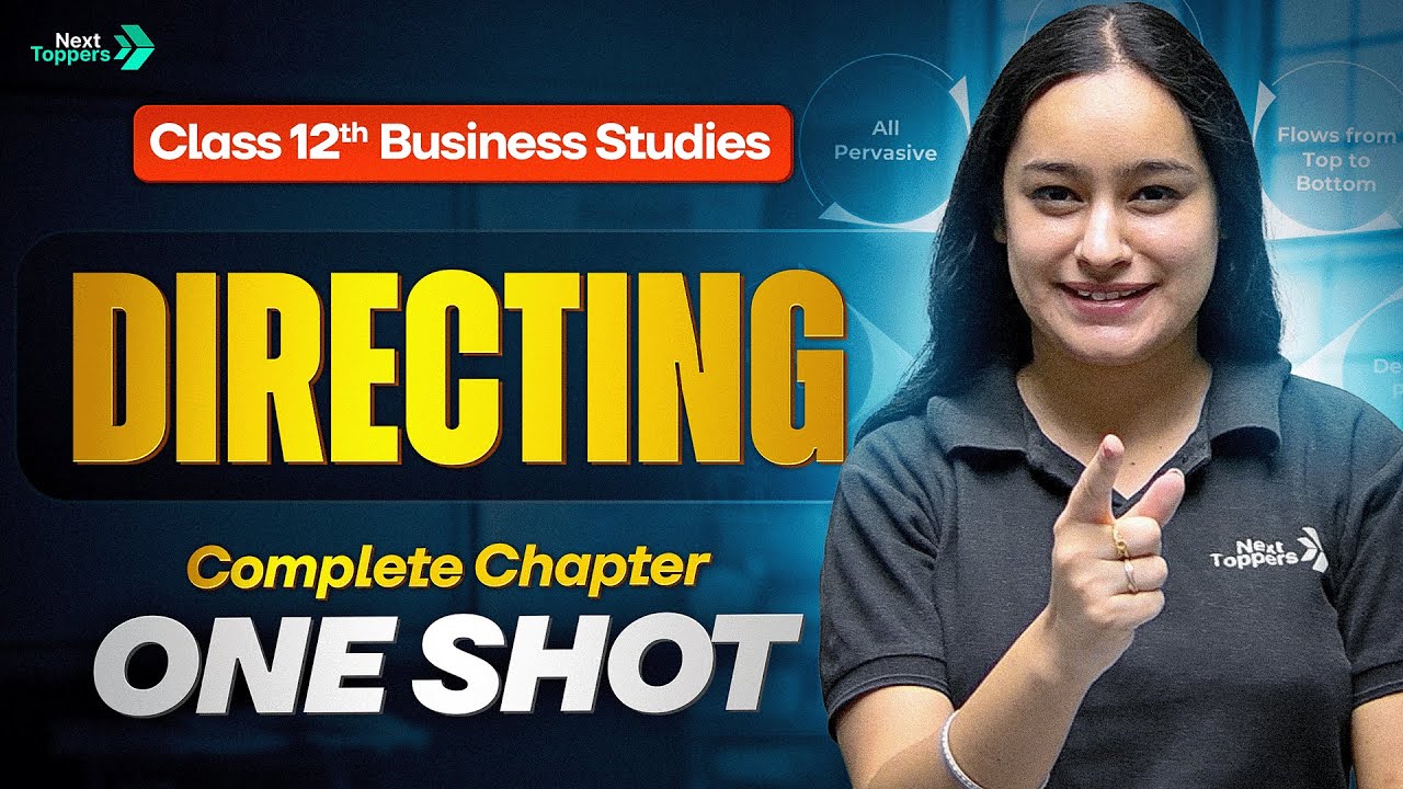 Directing - Complete Chapter One Shot | Class 12 Business Studies - YouTube