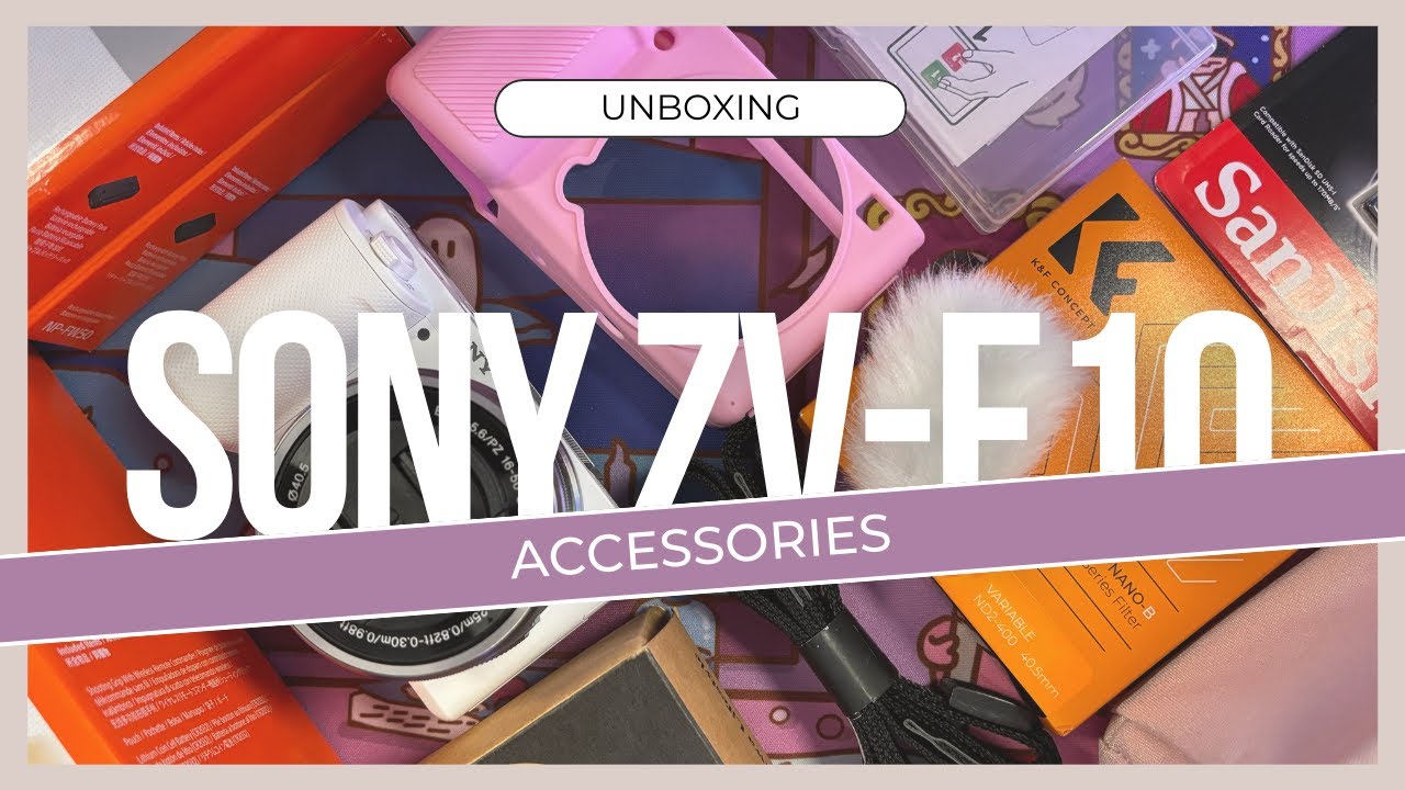 Sony ZV-E10 Accessories! - YouTube