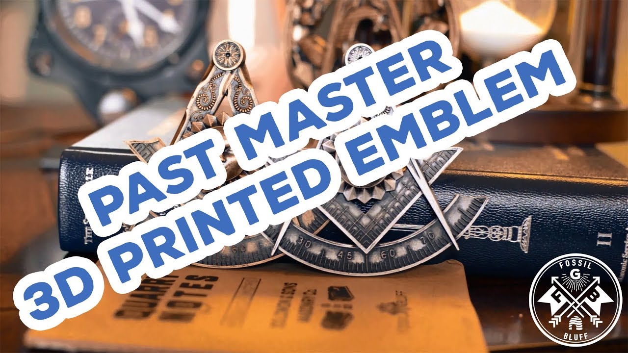 Past Masters 3D Printed Emblem - YouTube