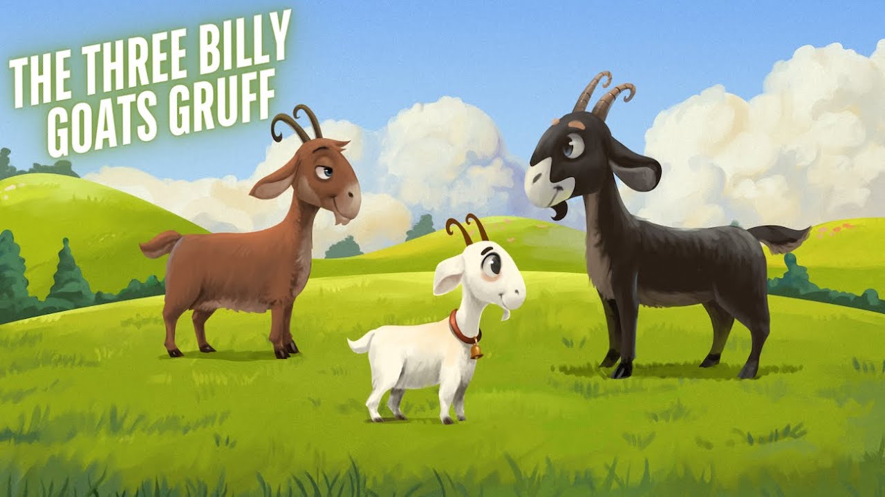 The Three Billy Goats Gruff | Animated Fairy Tales - YouTube
