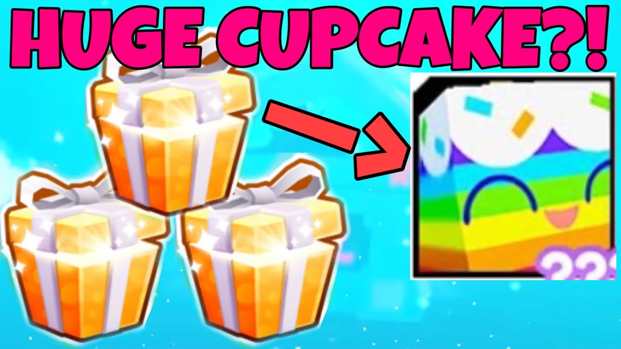 OPENING 3 PRESENTS! DID I HATCH A HUGE CUPCAKE? | Pet Simulator X ...