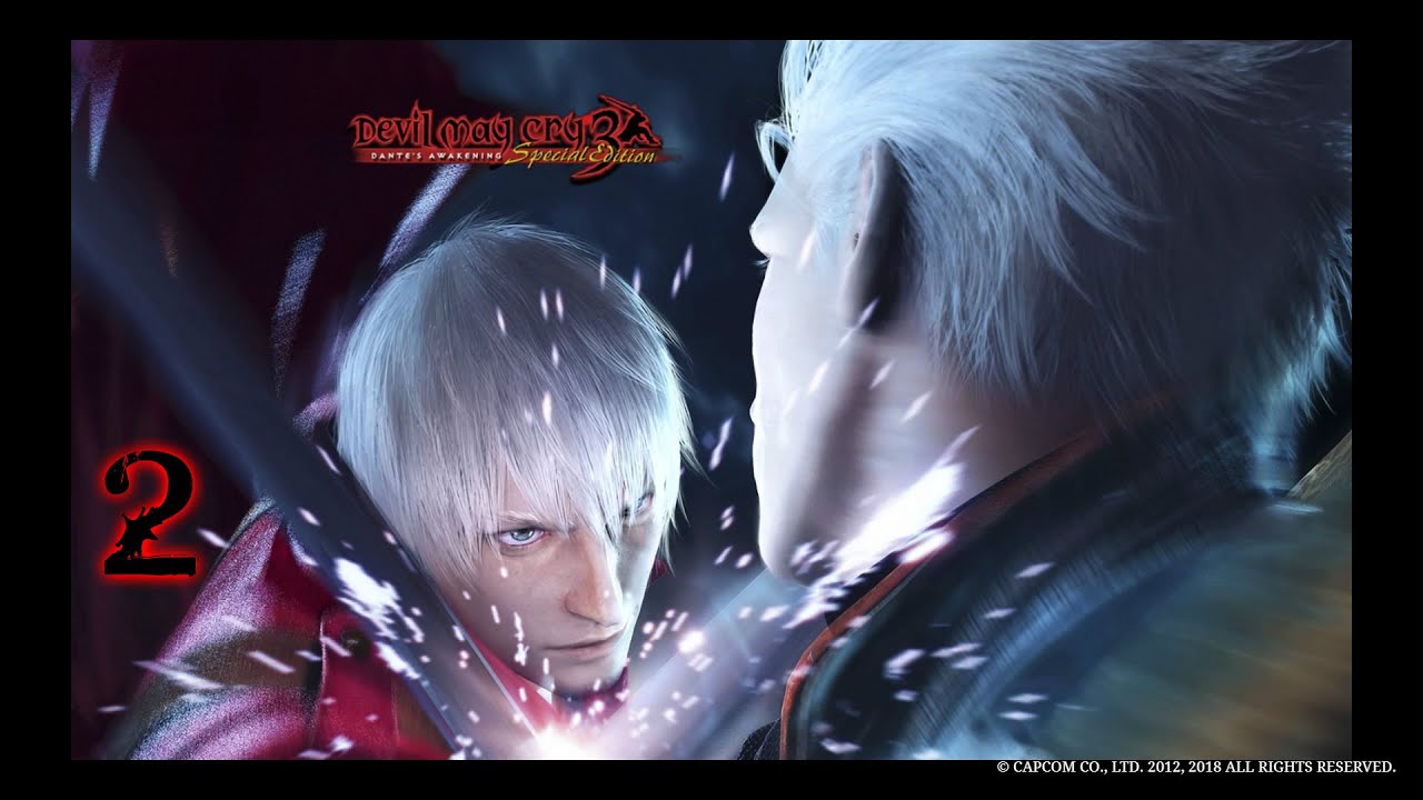 Devil May Cry 3 HD Gameplay Walkthrough Part 2 Agni & Rudra Boss Fight ...
