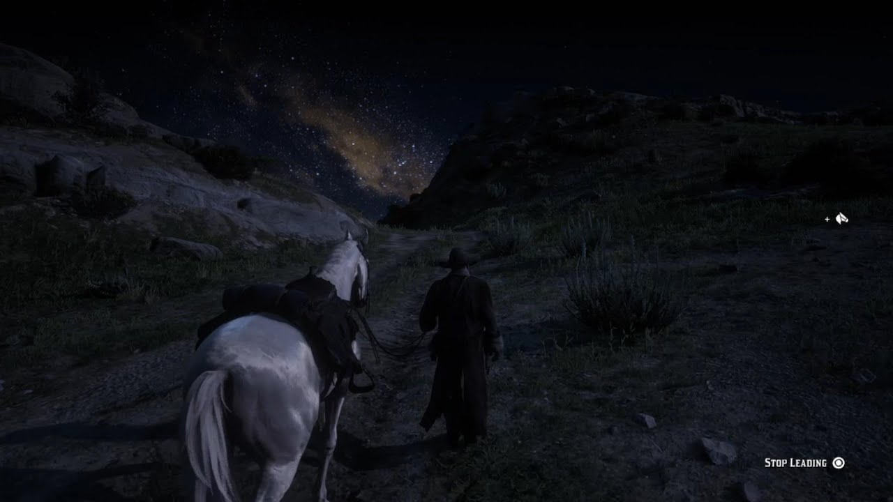 Bonding Buell under Galactic Glow : Red Dead Redemption 2 - YouTube