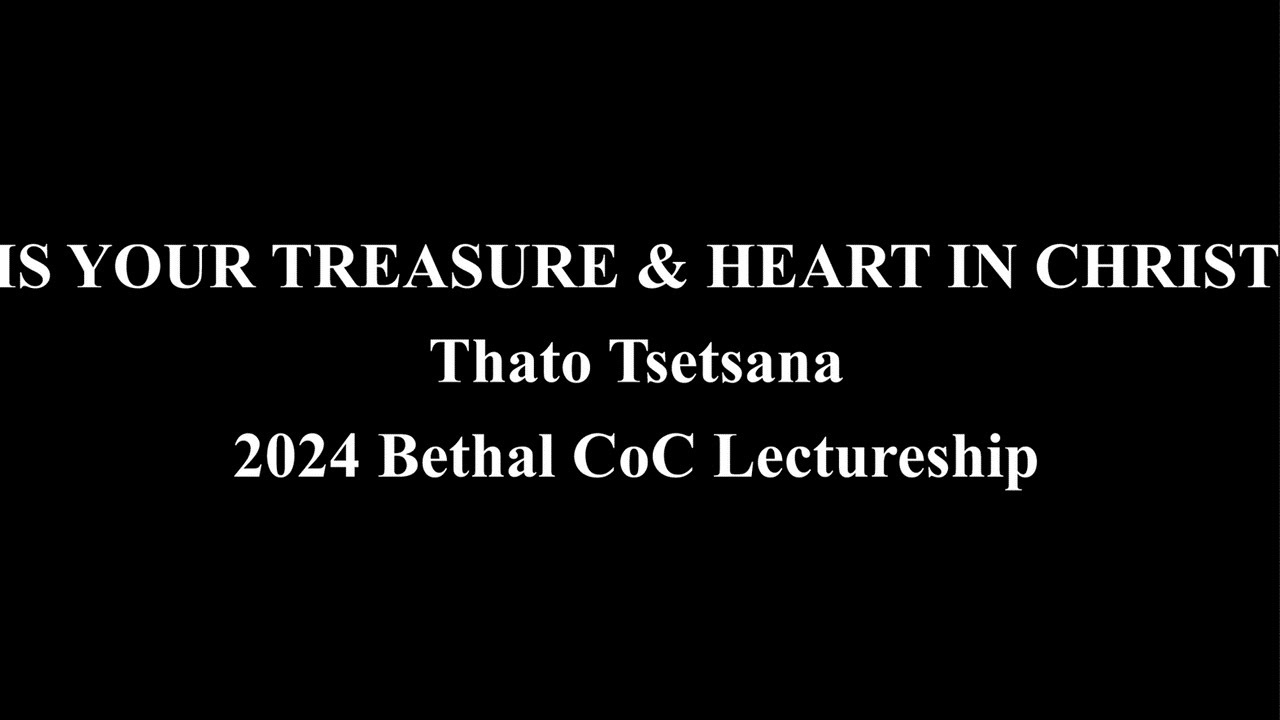 Is your heart and treasure in Christ Jesus - YouTube