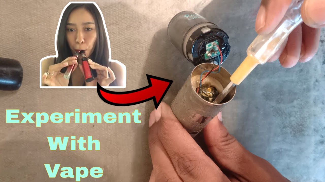 Experiment On Vape Machine 🤯 | TSV - YouTube