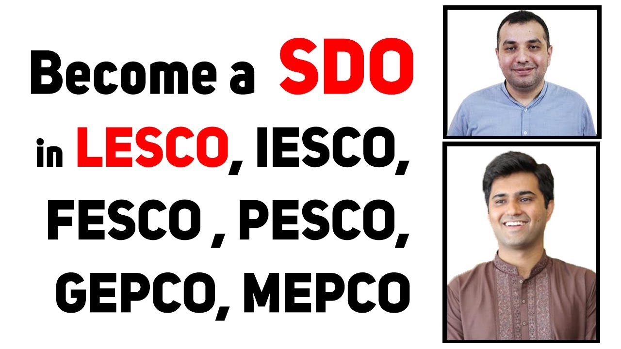 Become SDO(Sub Divisional Officer) in LESCO, IESCO, PESCO, FESCO, MEPCO ...