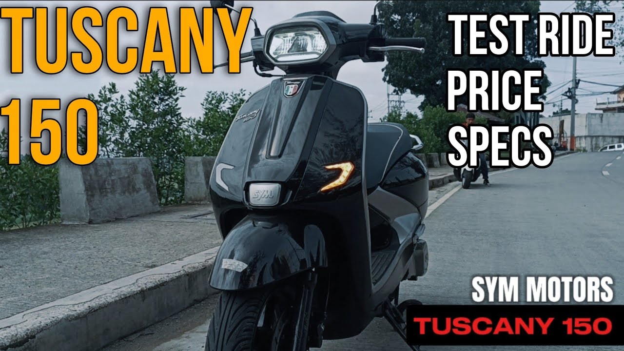 Tuscany 150 | Budget Meal Vespa! Sym Motors - YouTube