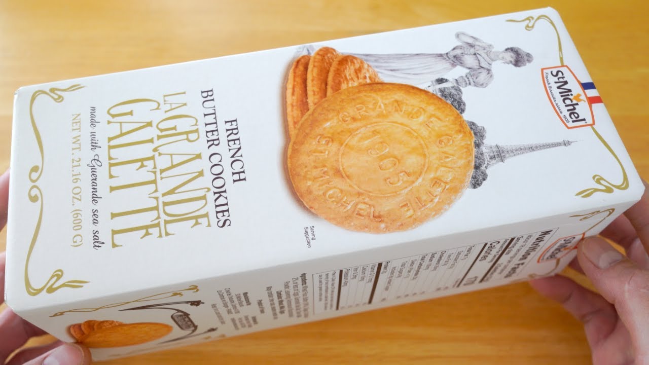 Costco French Butter Cookies Taste Test 🍪 St Michel La Grande Galette ...