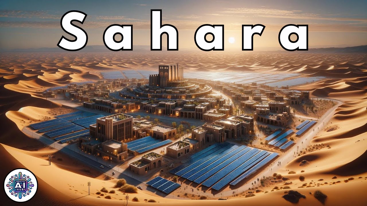 Solar-Powered Sahara Cities: Unbelievable Views! 🌐🔆 - YouTube