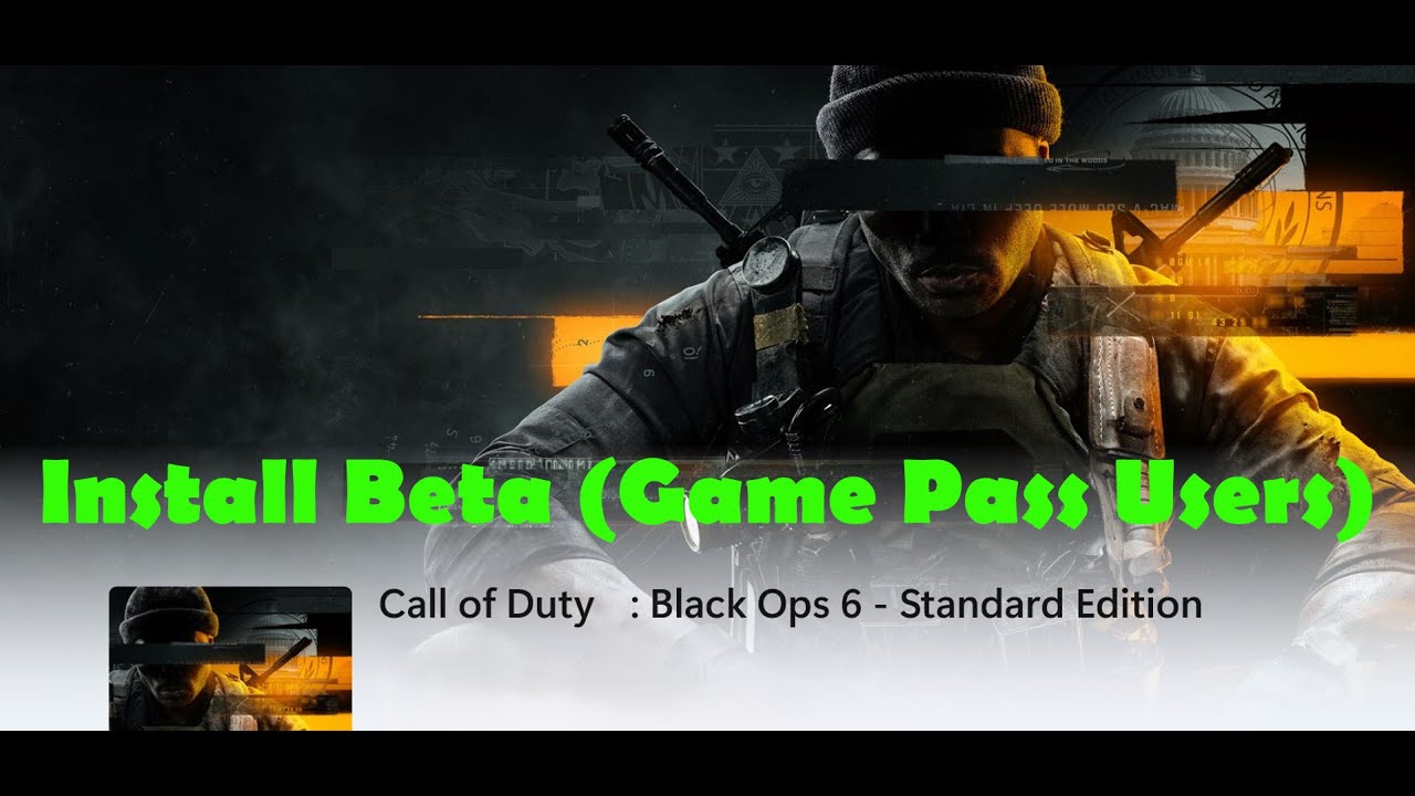 How To Install BLACK OPS 6 BETA On PC (Game Pass Users) - YouTube