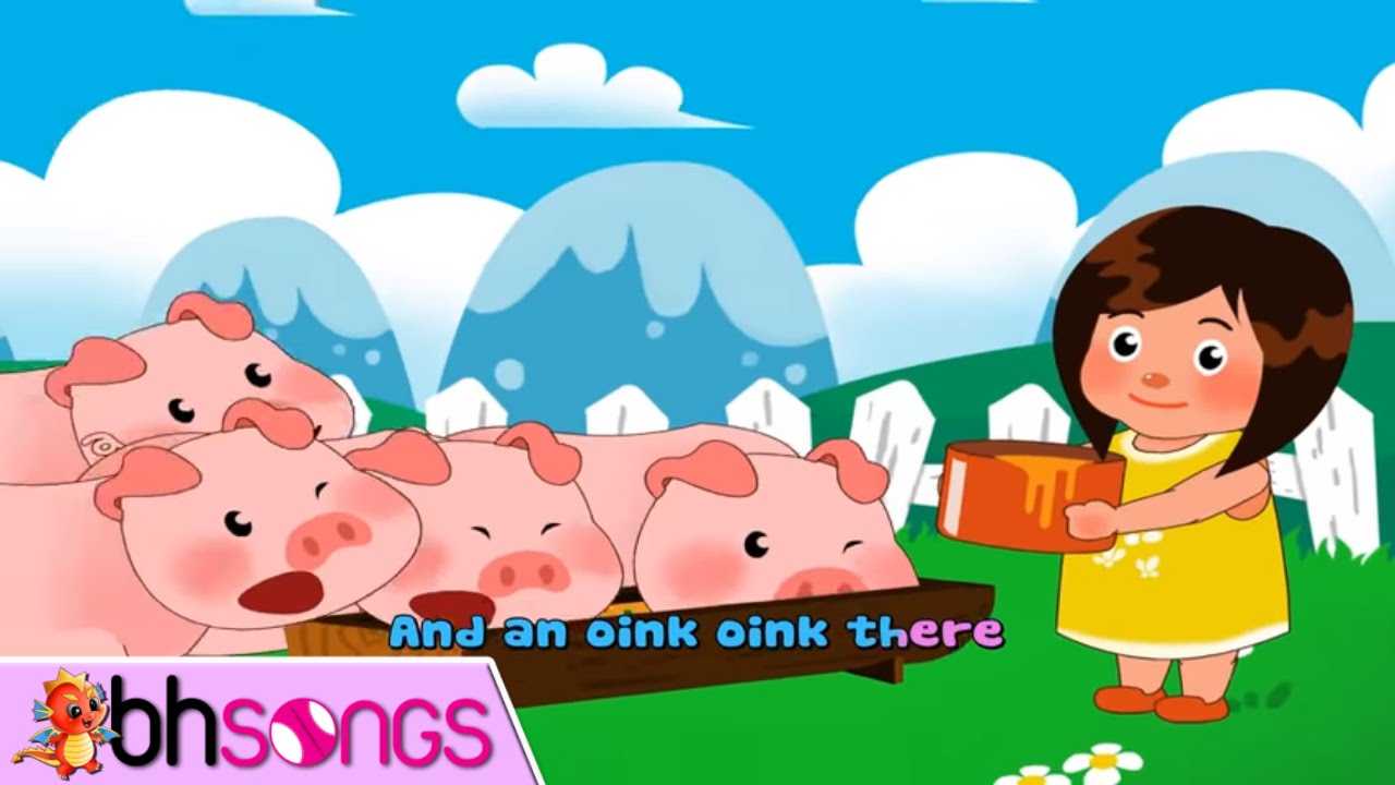 Old MacDonald Ver 2 | Nursery Rhymes Songs For Kids [ Vocal 4K ] - YouTube