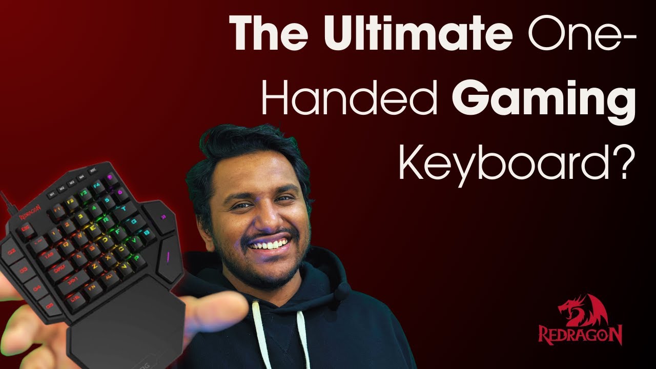 One-Handed Gaming Keyboard: A Minute Review - YouTube