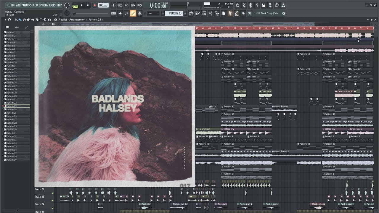 Halsey - Colors (Fl Studio Full Accurate Remake + FLP) - YouTube