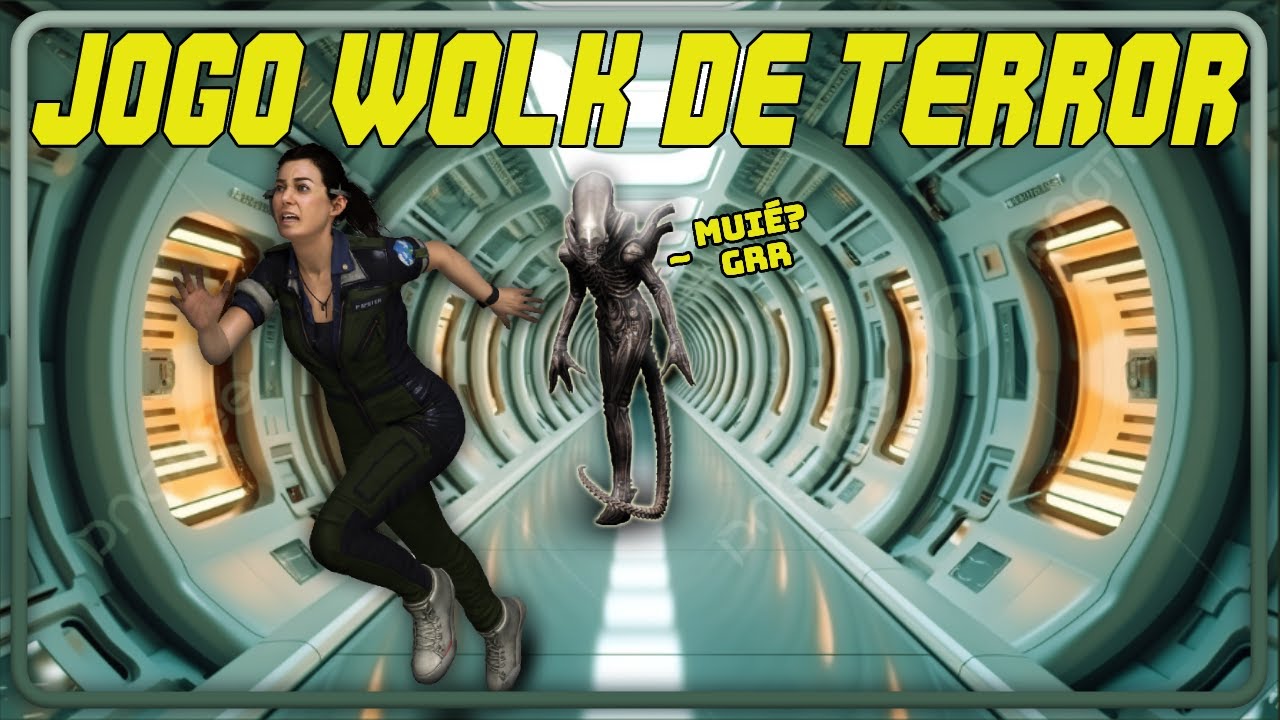 JOGO DE TERROR COM MUIÉ (ASSUSTADOR😨)- Alien Isolation - YouTube
