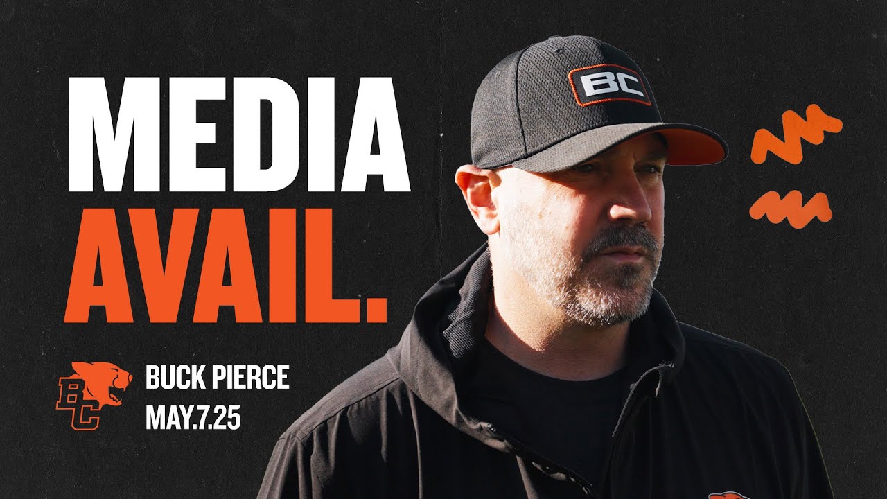 Head Coach & OC Buck Pierce | Media Avail | May.7.25 - YouTube