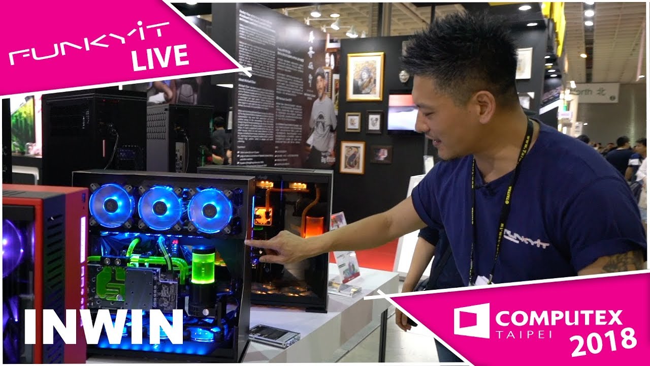 Inwin Computex Booth Visit 2018 - YouTube