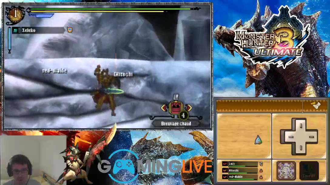 #07 JHEN MORAN La vie d'un Hunter - Monster Hunter 3 ultimate Rediff ...