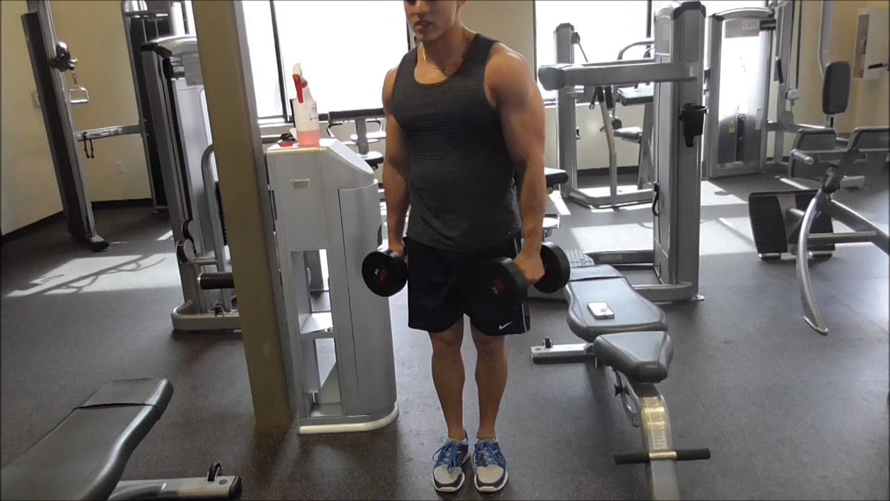 Dumbbell Crossover Lunges - YouTube
