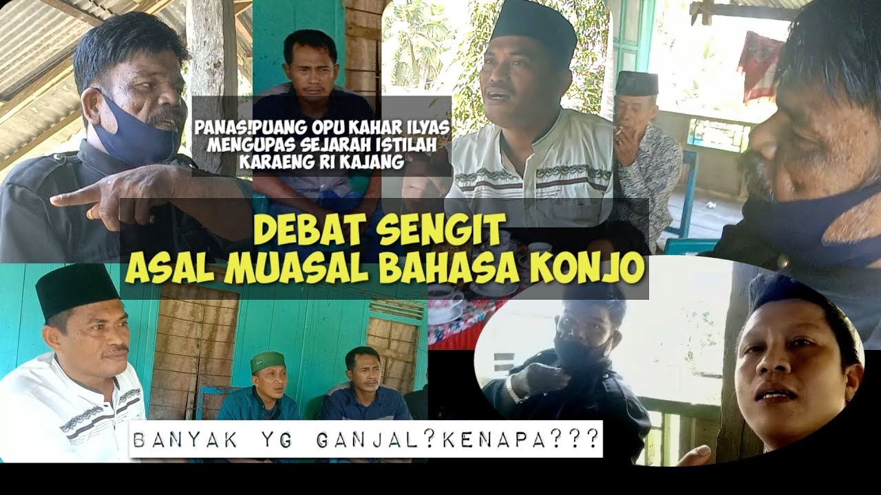 panas||mengupas tentang asal muasal bahasa konjo,karaeng di kajang oleh ...