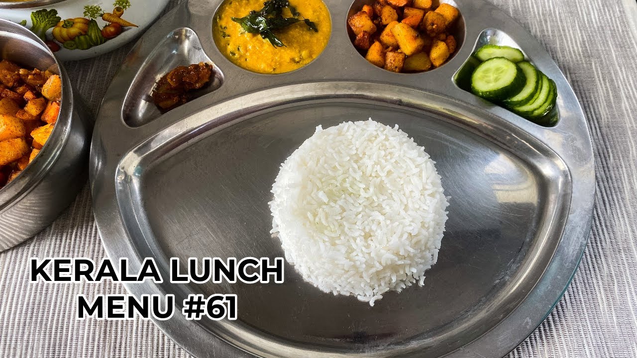Nadan oonu | Kerala lunch menu| kerala lunch ideas| nadan oonu |lunch ...