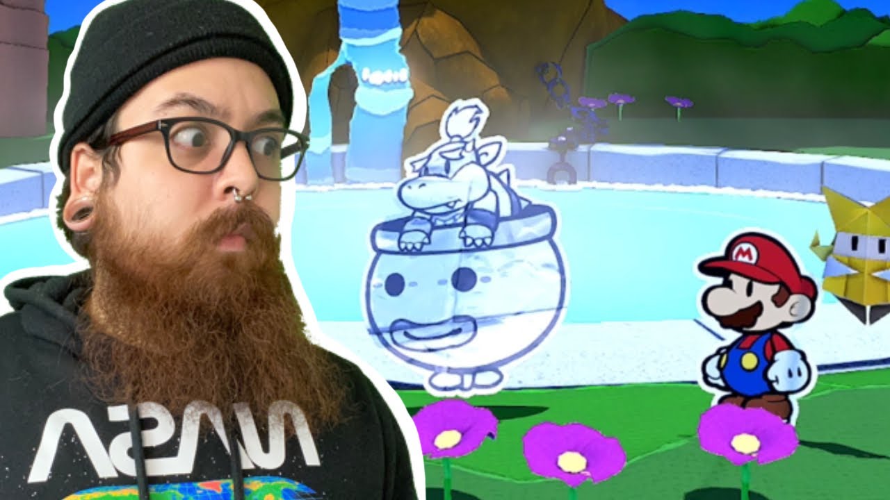 How is Bowser Jr. going to get his color back?!? Paper Mario the ...