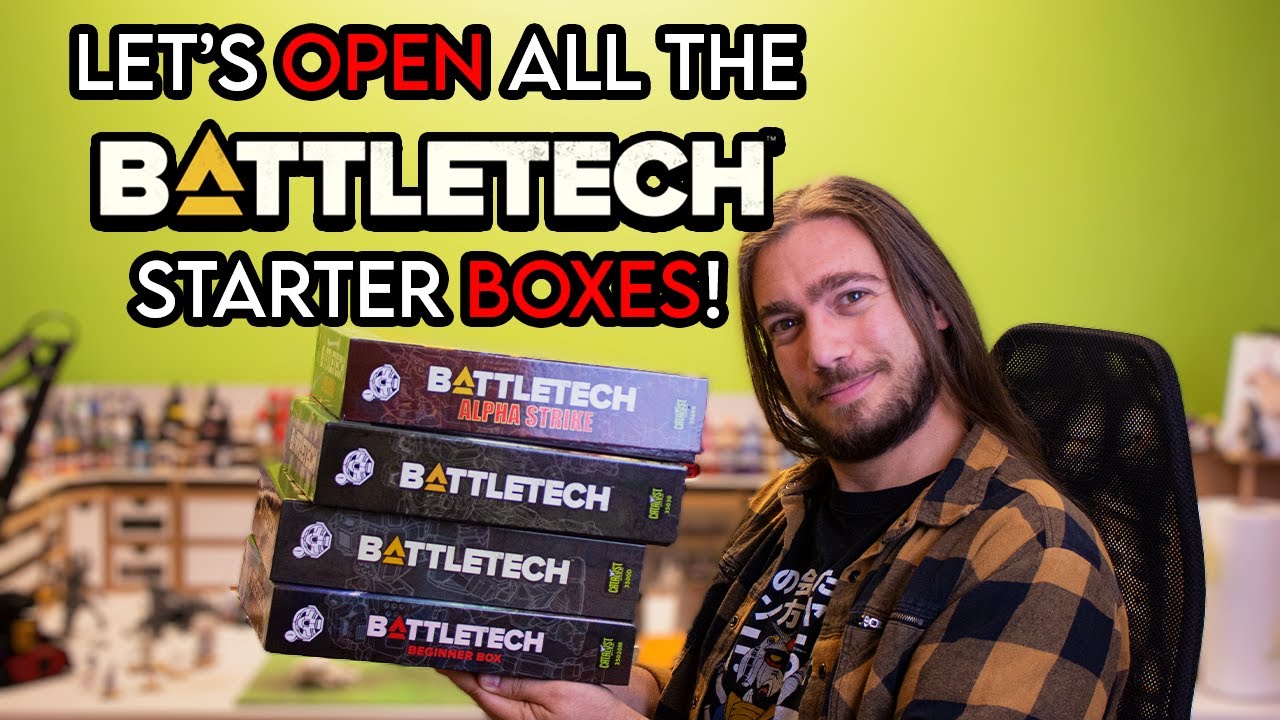 What’s Inside Every Battletech Starter Box? Full Unboxing & Review ...