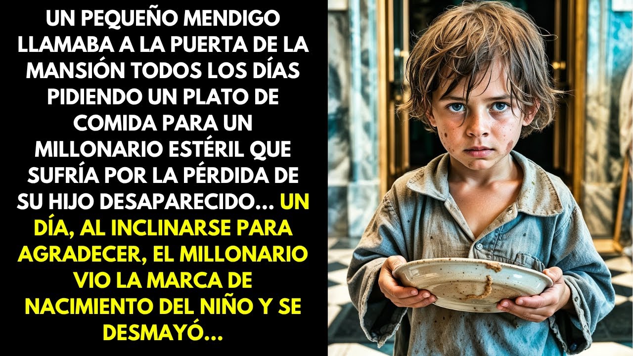 UN PEQUEÑO MENDIGO LLAMABA A LA PUERTA DE LA MANSIÓN TODOS LOS DÍAS ...