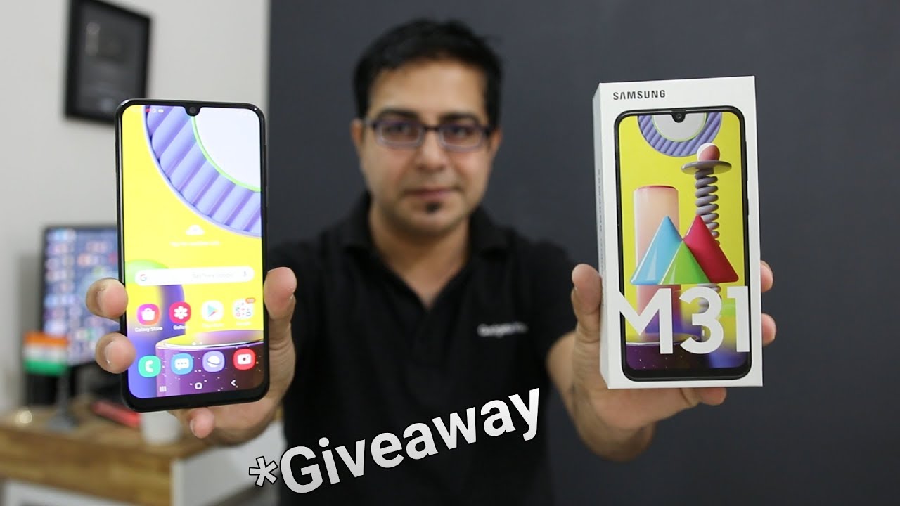 Samsung Galaxy M31 Unboxing And Quick Review *Giveaway* - YouTube