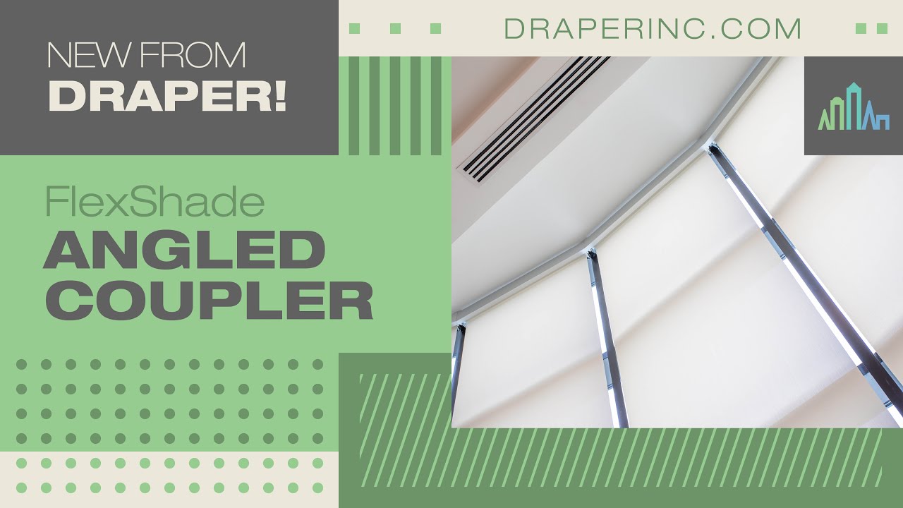 FlexShade Angled Coupler by Draper, Inc. - Join Shades at Angles 0-90 ...