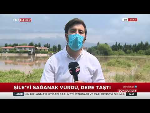 İstanbul Şile Sel Son Durum 3.07.2021 TURKEY