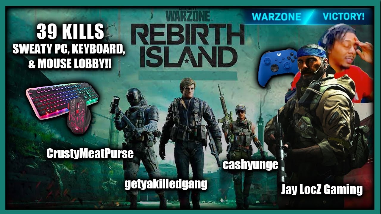 Sweaty Keyboard & Mouse (PC) Lobby! 39 Kills Victory - COD: Warzone ...